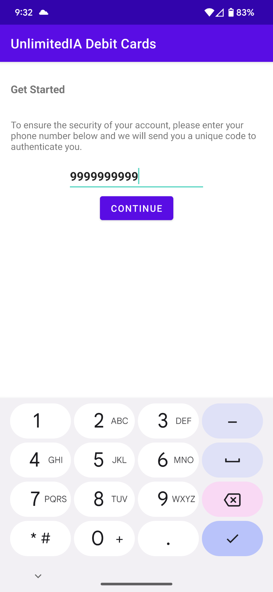 How To Verify My Phone Number In The UnlimitedIA Debit Card App